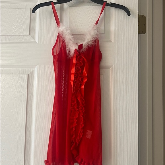 Intimates & Sleepwear | Sexy Santa Style Red Lingerie Set | Poshmark